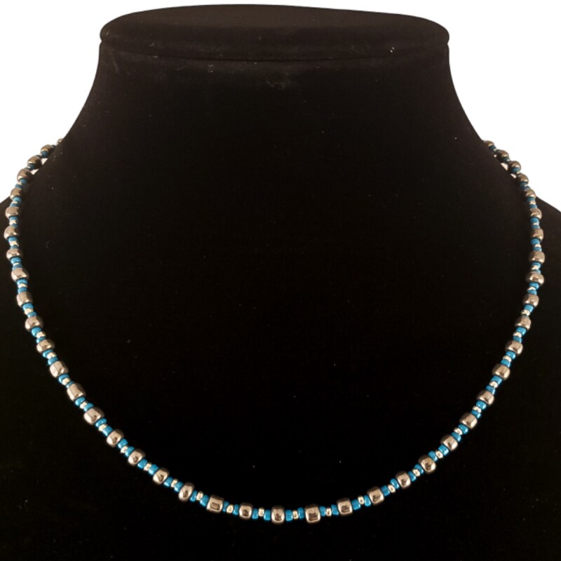Simple Glass Seed Bead Necklace | MakerPlace by Michaels Simple Glass Seed Bead Necklace | MakerPlace by Michaels